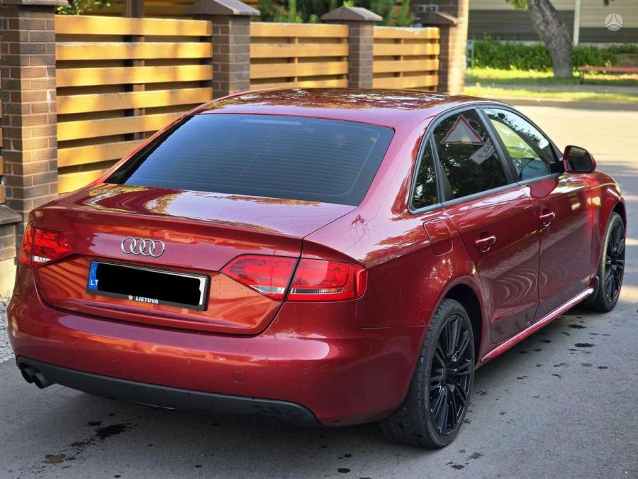 Красный Ауди А4 2008 в Радвилишкис, объемом двигателя 1.80 л и пробегом 255 тыс. км за 4900 €, фото 5 на AUTOMOTO.COM.LV