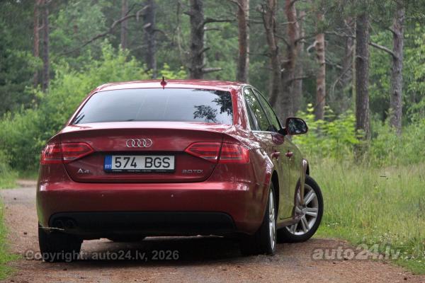 Red Audi A4 2008 in Tallinn, with an engine capacity of 2.00 L and mileage of 358 thousand km for 3500 €, photo 5 on AUTOMOTO.COM.LV