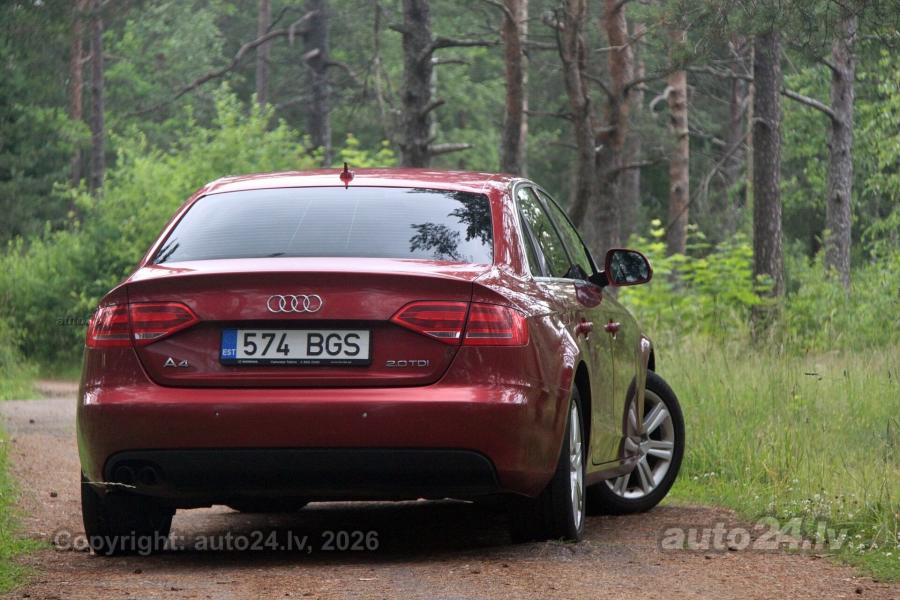 Красный Ауди А4 2008 в Таллин, объемом двигателя 2.00 л и пробегом 358 тыс. км за 3500 €, фото 6 на AUTOMOTO.COM.LV