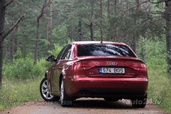 Red Audi A4 2008 in Tallinn, with an engine capacity of 2.00 L and mileage of 358 thousand km for 3500 €, photo 6 on AUTOMOTO.COM.LV