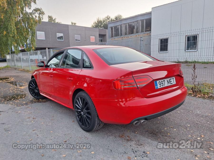 Red Audi A4 2008 in Tallinn, with an engine capacity of 2.00 L and mileage of 333 thousand km for 4999 €, photo 3 on AUTOMOTO.COM.LV