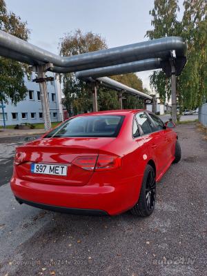 Red Audi A4 2008 in Tallinn, with an engine capacity of 2.00 L and mileage of 333 thousand km for 4999 €, photo 5 on AUTOMOTO.COM.LV