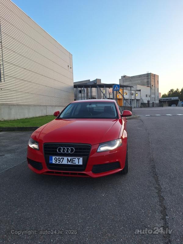 Sarkans Audi A4 2008 Tallina, ar dzinēja tilpumu 2.00 L un nobraukumu 333 tūkst. km par 4999 €, foto 6 vietnē AUTOMOTO.COM.LV