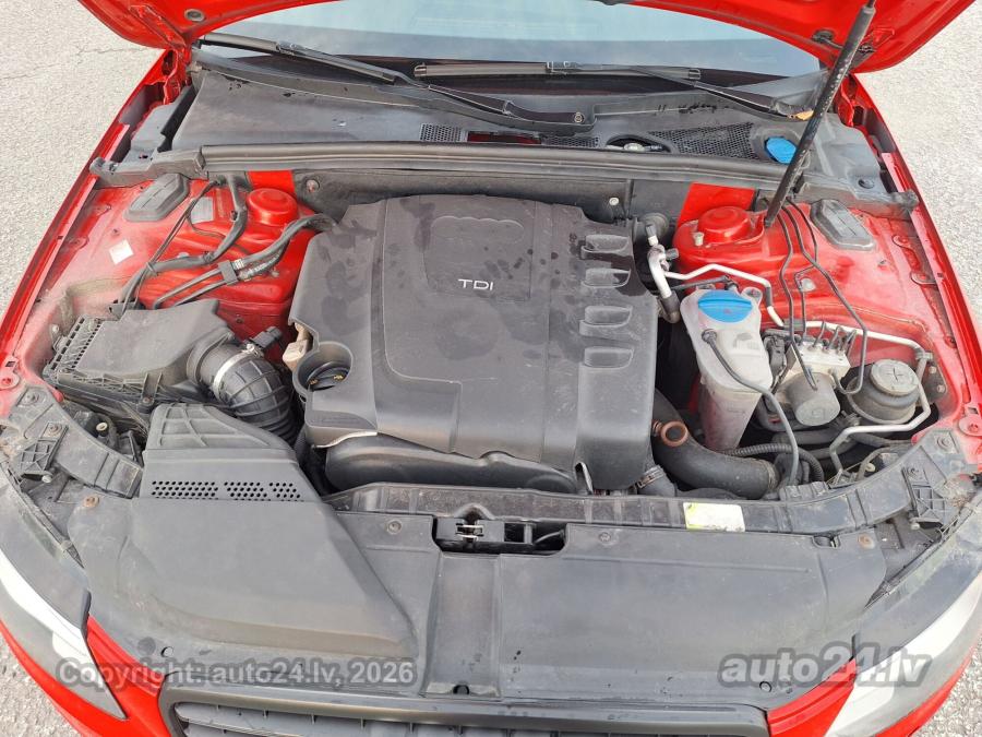 Red Audi A4 2008 in Tallinn, with an engine capacity of 2.00 L and mileage of 333 thousand km for 4999 €, photo 7 on AUTOMOTO.COM.LV