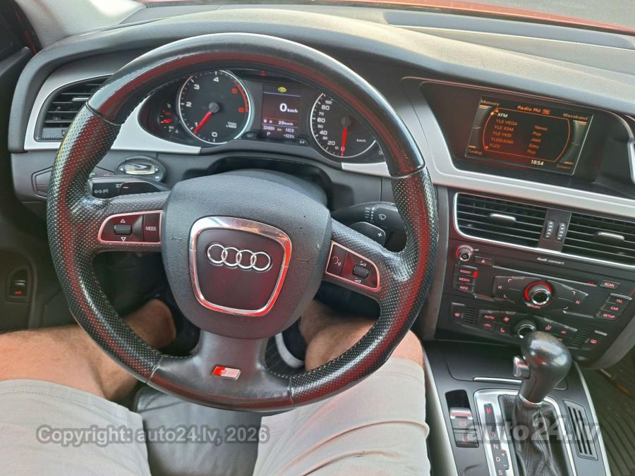 Red Audi A4 2008 in Tallinn, with an engine capacity of 2.00 L and mileage of 333 thousand km for 4999 €, photo 8 on AUTOMOTO.COM.LV