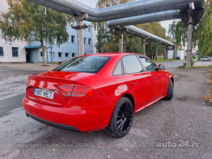 Red Audi A4 2008 in Tallinn, with an engine capacity of 2.00 L and mileage of 333 thousand km for 4999 €, photo 11 on AUTOMOTO.COM.LV