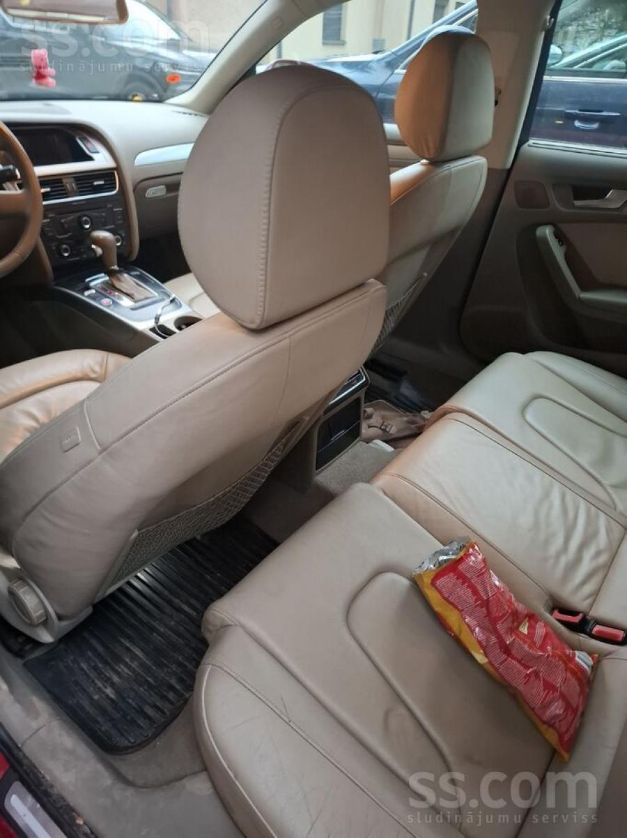 Sarkans Audi A4 2008 Daugavpils, ar dzinēja tilpumu 1.80 L un nobraukumu 217 tūkst. km par 5300 €, foto 5 vietnē AUTOMOTO.COM.LV