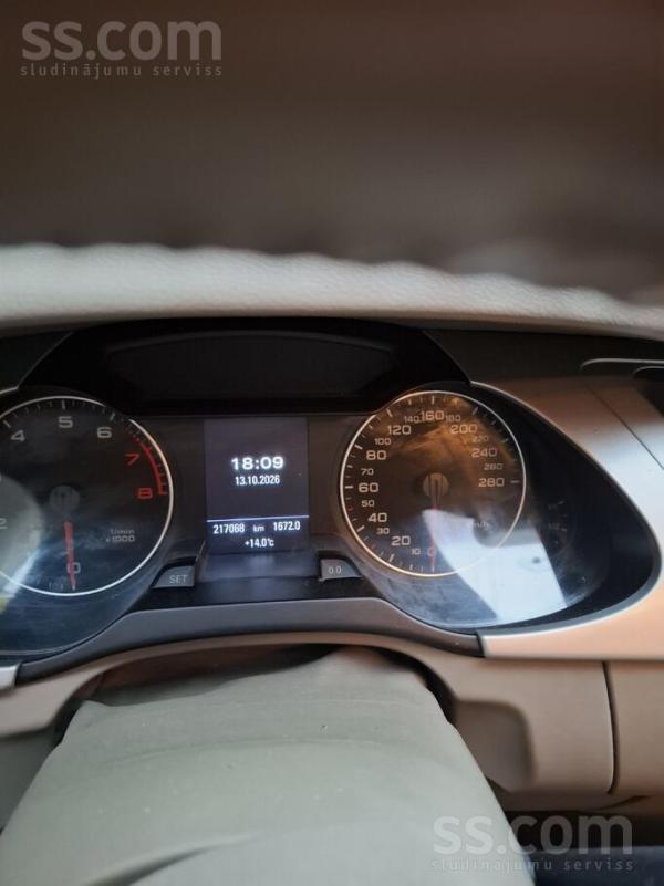 Sarkans Audi A4 2008 Daugavpils, ar dzinēja tilpumu 1.80 L un nobraukumu 217 tūkst. km par 5300 €, foto 6 vietnē AUTOMOTO.COM.LV
