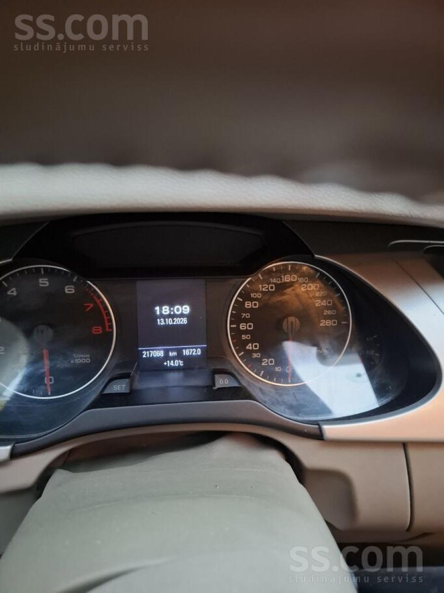 Sarkans Audi A4 2008 Daugavpils, ar dzinēja tilpumu 1.80 L un nobraukumu 217 tūkst. km par 5300 €, foto 6 vietnē AUTOMOTO.COM.LV