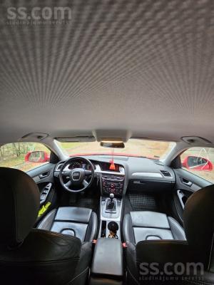 Red Audi A4 2009 in Riga, with an engine capacity of 1.80 L and mileage of 245 thousand km for 5200 €, photo 10 on AUTOMOTO.COM.LV