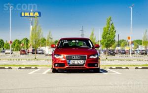 Red Audi A4 2009 in Riga, with an engine capacity of 1.80 L and mileage of 315 thousand km for 5990 €, photo 4 on AUTOMOTO.COM.LV