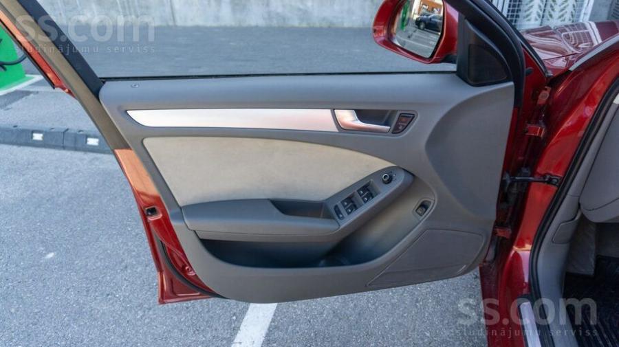 Red Audi A4 2009 in Riga, with an engine capacity of 1.80 L and mileage of 315 thousand km for 5990 €, photo 19 on AUTOMOTO.COM.LV