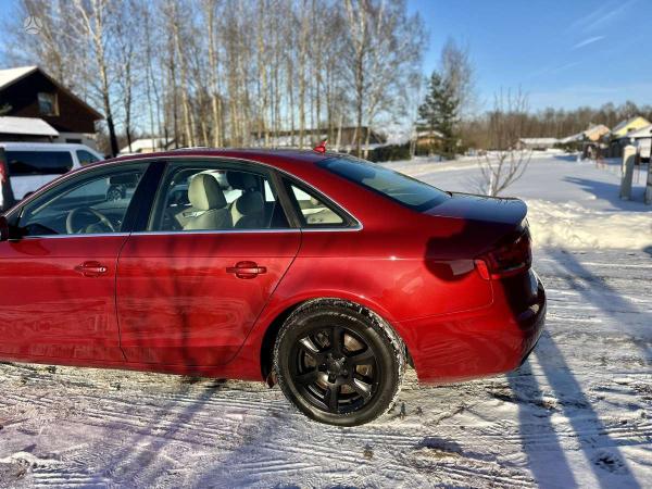 Red Audi A4 2010 in Siauliai, with an engine capacity of 1.97 L and mileage of 245 thousand km for 5450 €, photo 6 on AUTOMOTO.COM.LV