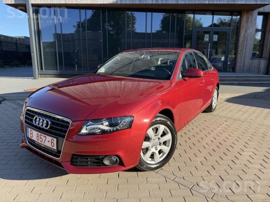 Sarkans Audi A4 2011 Tukums, ar dzinēja tilpumu 1.80 L un nobraukumu 195 tūkst. km par 6490 €, foto 1 vietnē AUTOMOTO.COM.LV