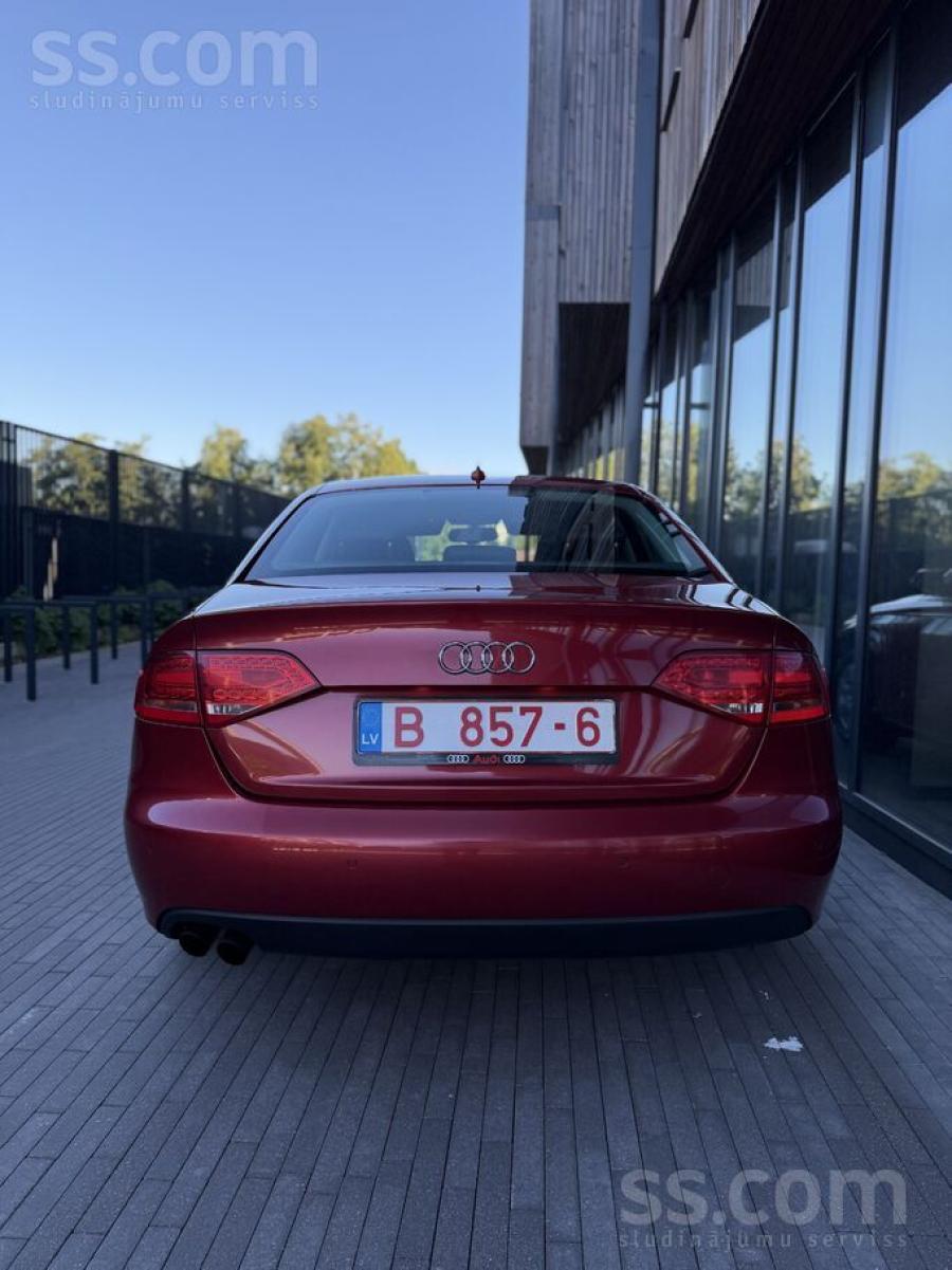 Sarkans Audi A4 2011 Tukums, ar dzinēja tilpumu 1.80 L un nobraukumu 195 tūkst. km par 6490 €, foto 4 vietnē AUTOMOTO.COM.LV