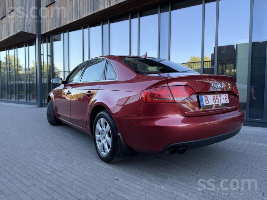 Sarkans Audi A4 2011 Tukums, ar dzinēja tilpumu 1.80 L un nobraukumu 195 tūkst. km par 6490 €, foto 12 vietnē AUTOMOTO.COM.LV