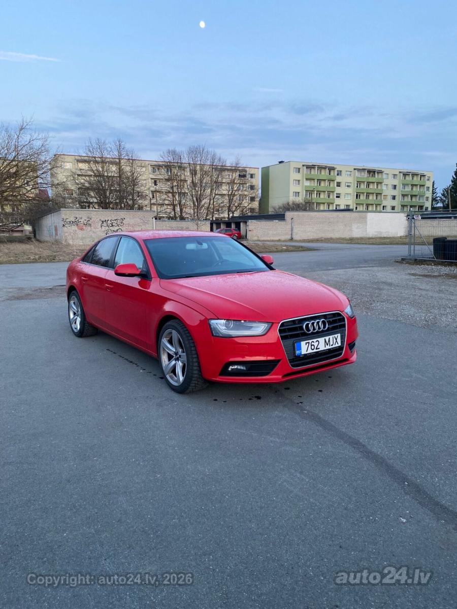 Red Audi A4 2012 in Tallinn, with an engine capacity of 1.80 L and mileage of 181 thousand km for 9000 €, photo 1 on AUTOMOTO.COM.LV