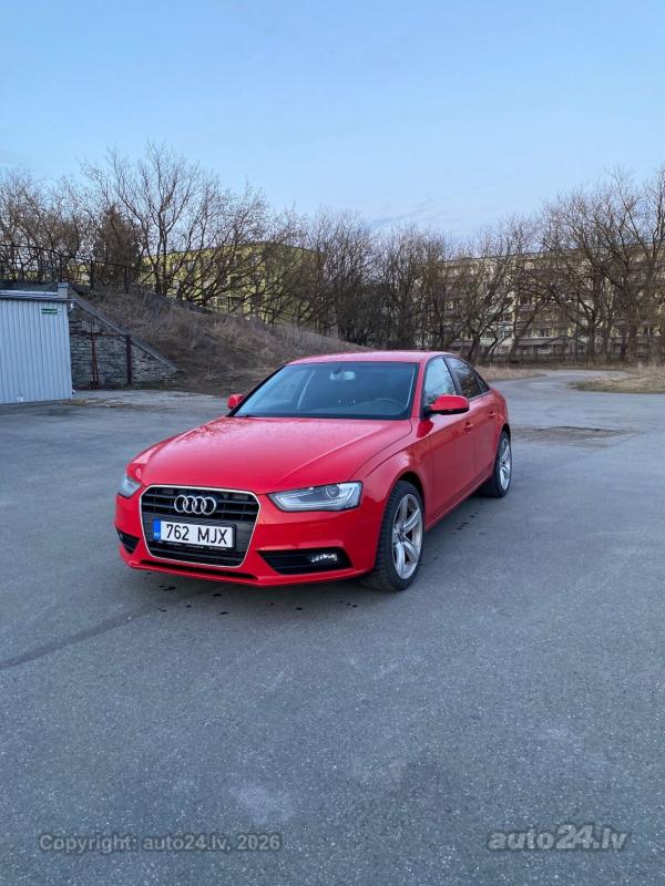 Sarkans Audi A4 2012 Tallina, ar dzinēja tilpumu 1.80 L un nobraukumu 181 tūkst. km par 9000 €, foto 2 vietnē AUTOMOTO.COM.LV