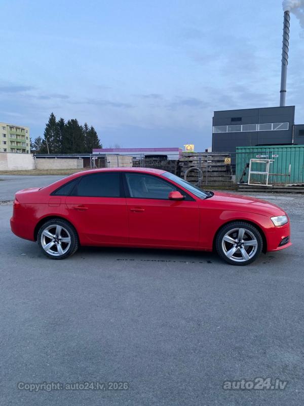 Sarkans Audi A4 2012 Tallina, ar dzinēja tilpumu 1.80 L un nobraukumu 181 tūkst. km par 9000 €, foto 3 vietnē AUTOMOTO.COM.LV