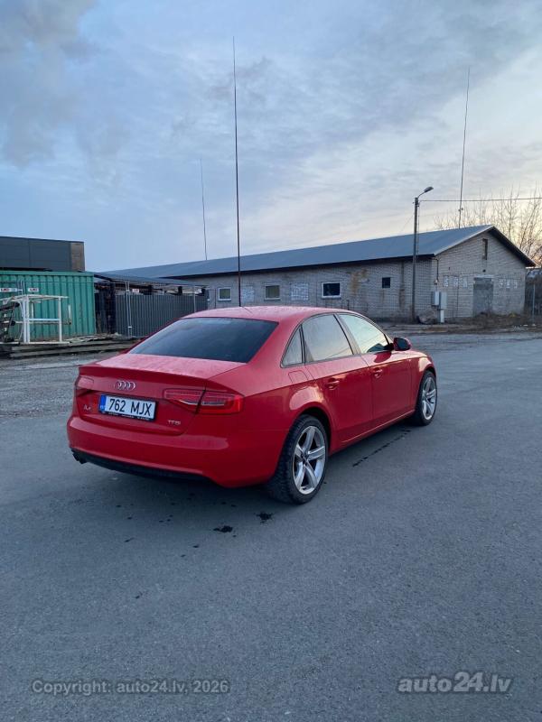 Sarkans Audi A4 2012 Tallina, ar dzinēja tilpumu 1.80 L un nobraukumu 181 tūkst. km par 9000 €, foto 4 vietnē AUTOMOTO.COM.LV