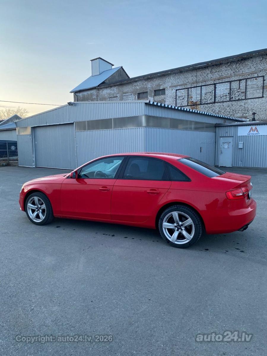 Red Audi A4 2012 in Tallinn, with an engine capacity of 1.80 L and mileage of 181 thousand km for 9000 €, photo 7 on AUTOMOTO.COM.LV