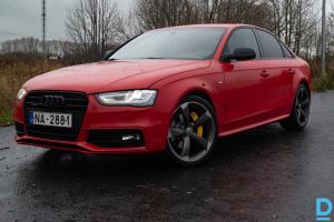 Red Audi A4 2013 in Rezekne, with an engine capacity of 2.00 L and mileage of 280 thousand km for 11500 €, photo 4 on AUTOMOTO.COM.LV