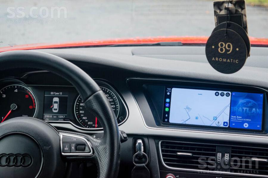 Red Audi A4 2013 in Riga, with an engine capacity of 2.00 L and mileage of 281 thousand km for 10900 €, photo 14 on AUTOMOTO.COM.LV