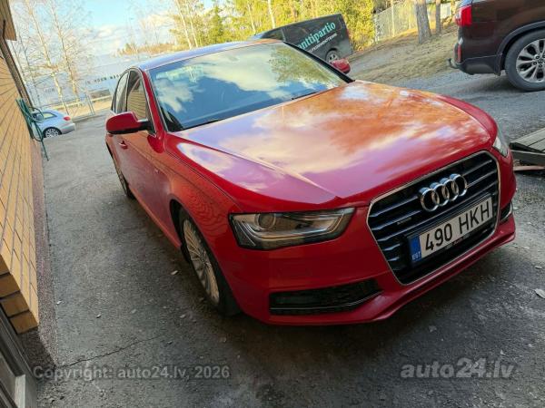 Sarkans Audi A4 2014 Tallina, ar dzinēja tilpumu 2.00 L un nobraukumu 230 tūkst. km par 12000 €, foto 1 vietnē AUTOMOTO.COM.LV