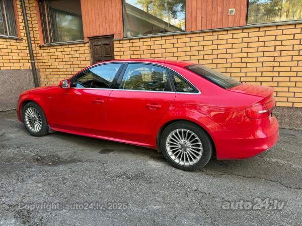 Sarkans Audi A4 2014 Tallina, ar dzinēja tilpumu 2.00 L un nobraukumu 230 tūkst. km par 12000 €, foto 3 vietnē AUTOMOTO.COM.LV