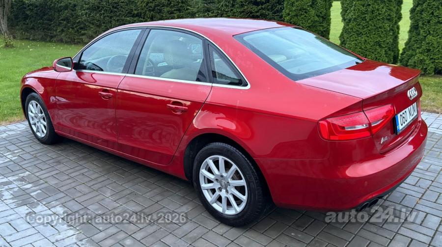 Red Audi A4 2014 in Rakvere, with an engine capacity of 1.80 L and mileage of 49 thousand km for 14999 €, photo 3 on AUTOMOTO.COM.LV