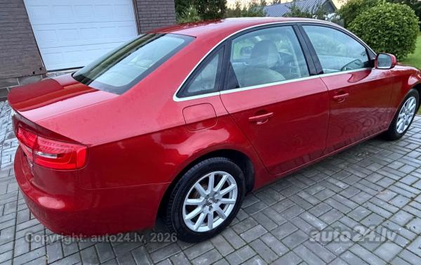 Red Audi A4 2014 in Rakvere, with an engine capacity of 1.80 L and mileage of 49 thousand km for 14999 €, photo 5 on AUTOMOTO.COM.LV