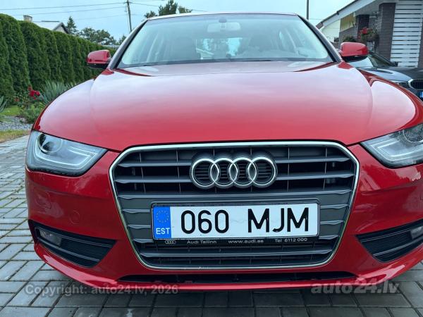 Red Audi A4 2014 in Rakvere, with an engine capacity of 1.80 L and mileage of 49 thousand km for 14999 €, photo 6 on AUTOMOTO.COM.LV