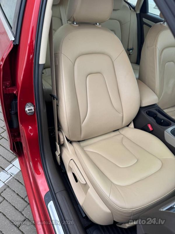 Red Audi A4 2014 in Rakvere, with an engine capacity of 1.80 L and mileage of 49 thousand km for 14999 €, photo 10 on AUTOMOTO.COM.LV