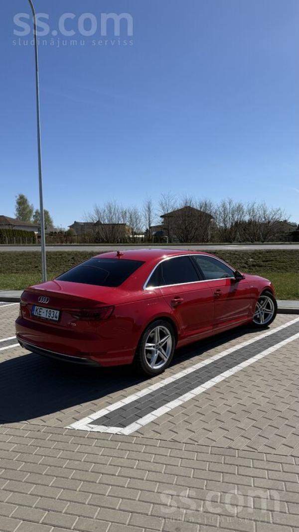 Red Audi A4 2015 in Riga, with an engine capacity of 2.00 L and mileage of 164 thousand km for 13000 €, photo 2 on AUTOMOTO.COM.LV