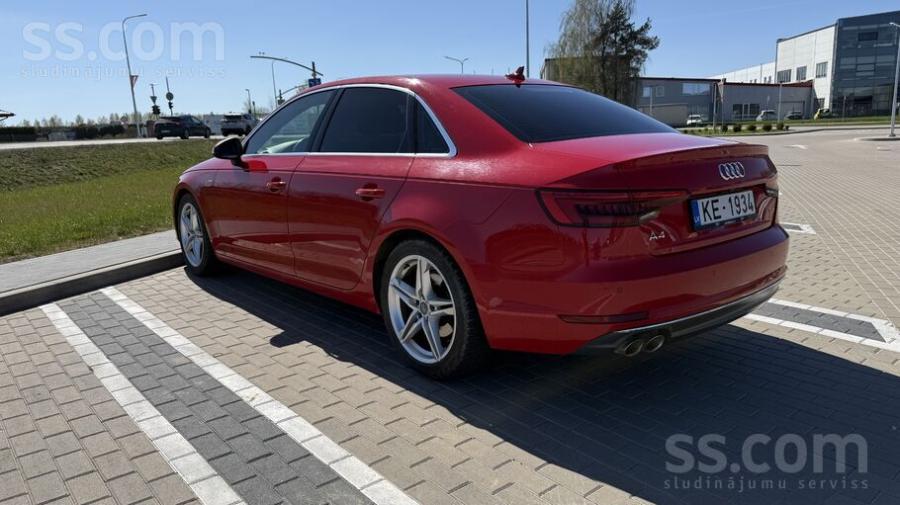 Red Audi A4 2015 in Riga, with an engine capacity of 2.00 L and mileage of 164 thousand km for 13000 €, photo 5 on AUTOMOTO.COM.LV