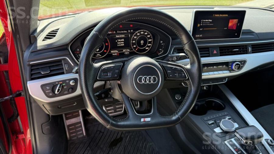 Red Audi A4 2015 in Riga, with an engine capacity of 2.00 L and mileage of 164 thousand km for 13000 €, photo 6 on AUTOMOTO.COM.LV