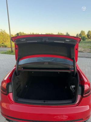 Red Audi A4 2017 in Vilnius, with an engine capacity of 1.98 L and mileage of 131 thousand km for 18750 €, photo 8 on AUTOMOTO.COM.LV