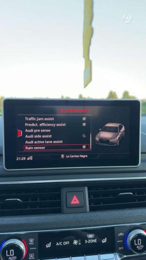 Red Audi A4 2017 in Vilnius, with an engine capacity of 1.98 L and mileage of 131 thousand km for 18750 €, photo 20 on AUTOMOTO.COM.LV