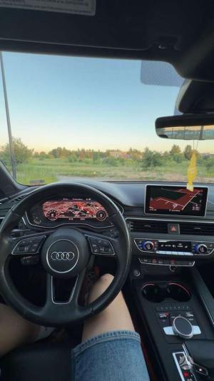 Red Audi A4 2017 in Vilnius, with an engine capacity of 1.98 L and mileage of 131 thousand km for 18750 €, photo 23 on AUTOMOTO.COM.LV