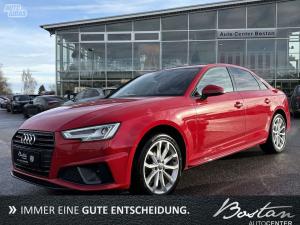 Red Audi A4 2019 in Kaunas, with an engine capacity of 2.00 L and mileage of 55 thousand km for 24357 €, photo  on AUTOMOTO.COM.LV
