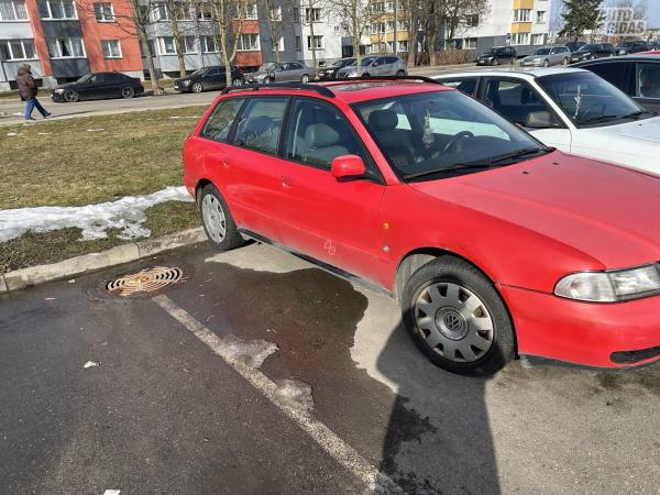 Sarkans Audi A4 1996 Jonava, ar dzinēja tilpumu 1.90 L un nobraukumu 345 tūkst. km par 800 €, foto 2 vietnē AUTOMOTO.COM.LV