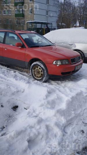 Красный Ауди А4 1997 в Рига, объемом двигателя 1.90 л и пробегом 199 тыс. км за 400 €, фото 3 на AUTOMOTO.COM.LV