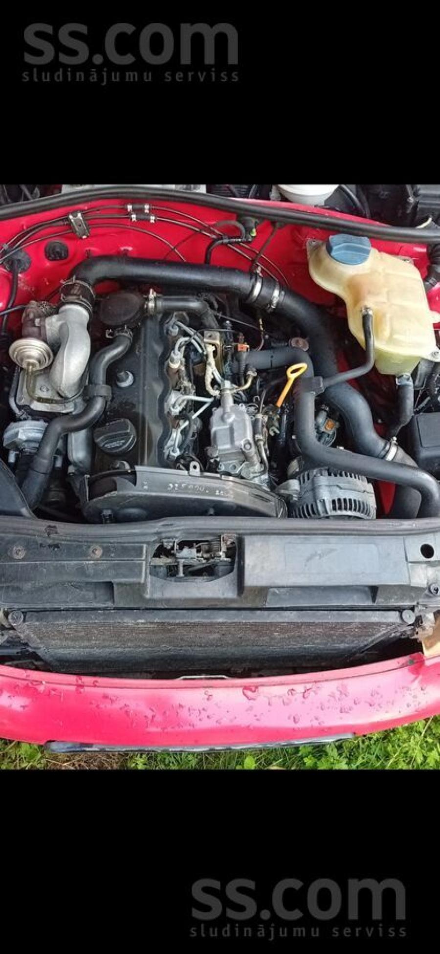 Sarkans Audi A4 1997 Gulbene, ar dzinēja tilpumu 1.90 L un nobraukumu 279 tūkst. km par 1350 €, foto 7 vietnē AUTOMOTO.COM.LV