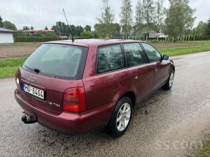 Sarkans Audi A4 1999 Valmiera, ar dzinēja tilpumu 1.90 L un nobraukumu 268 tūkst. km par 990 €, foto 6 vietnē AUTOMOTO.COM.LV