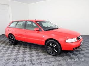 Sarkans Audi A4 1999 Tallina, ar dzinēja tilpumu 1.90 L un nobraukumu 439 tūkst. km par 999 €, foto  vietnē AUTOMOTO.COM.LV