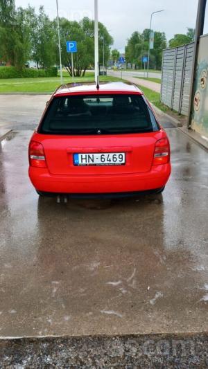 Red Audi A4 1999 in Preili, with an engine capacity of 2.50 L and mileage of 250 thousand km for 1050 €, photo 7 on AUTOMOTO.COM.LV