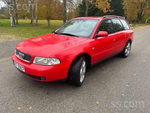 Sarkans Audi A4 1999 Ludza, ar dzinēja tilpumu 1.90 L un nobraukumu 0 tūkst. km par 3200 €, foto  vietnē AUTOMOTO.COM.LV