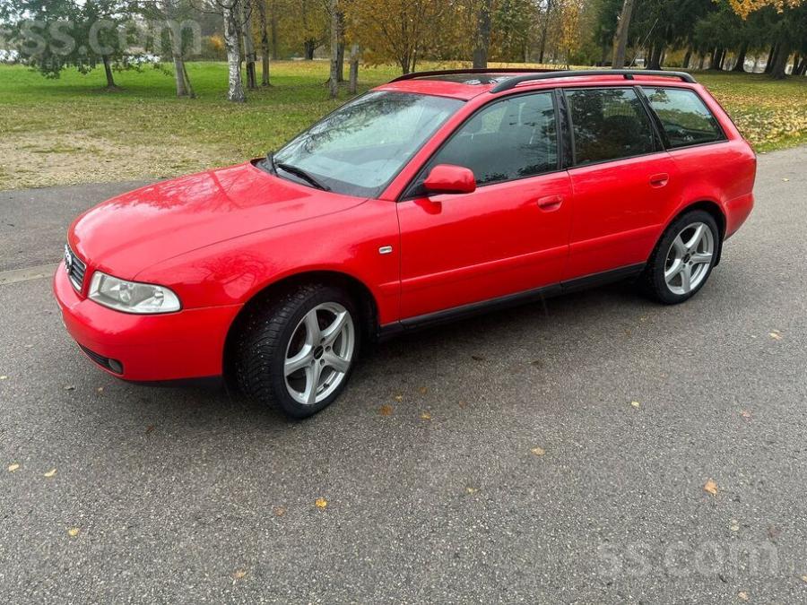 Sarkans Audi A4 1999 Ludza, ar dzinēja tilpumu 1.90 L un nobraukumu 0 tūkst. km par 3200 €, foto 3 vietnē AUTOMOTO.COM.LV