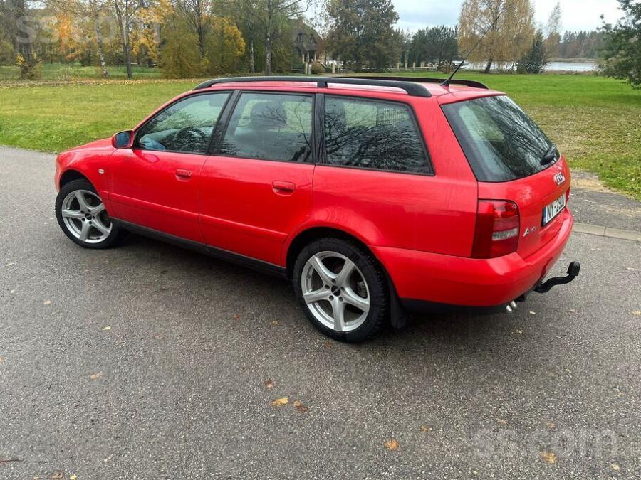 Sarkans Audi A4 1999 Ludza, ar dzinēja tilpumu 1.90 L un nobraukumu 0 tūkst. km par 3200 €, foto 4 vietnē AUTOMOTO.COM.LV