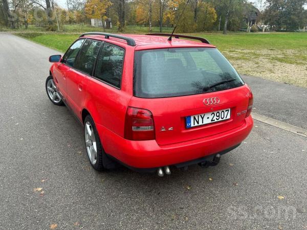 Sarkans Audi A4 1999 Ludza, ar dzinēja tilpumu 1.90 L un nobraukumu 0 tūkst. km par 3200 €, foto 4 vietnē AUTOMOTO.COM.LV